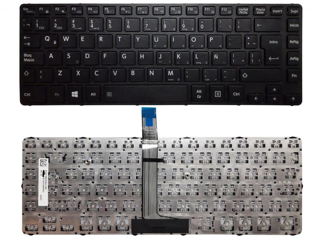 TECLADO TOSHIBA TECRA R40-C EN ESPAÑOL - jorgecorrea.com.uy